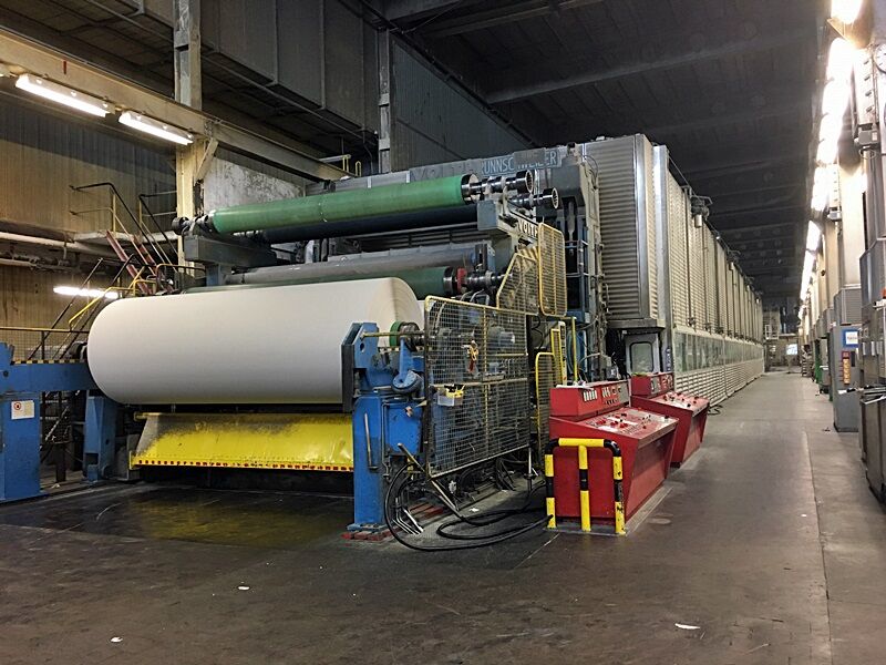 VOITH Paper Machine 4160mm 36 70 GSM 300 TPD Varaoke International Oy VOITH Paper Machine 4160mm 36 70 GSM 300 TPD Varaoke International Oy